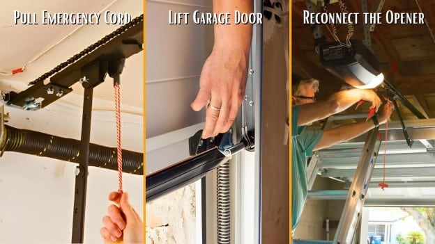 Stuck How to Manually Open Your Garage Door
